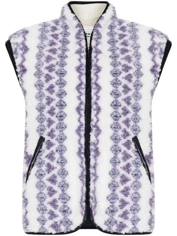 MARANT ETOILE Maximilia Gilet - White