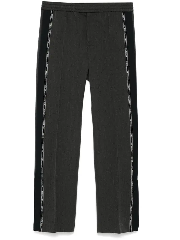 Gucci Logo-trim Trousers