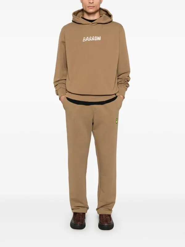 BARROW Flocked-logo Track Pants