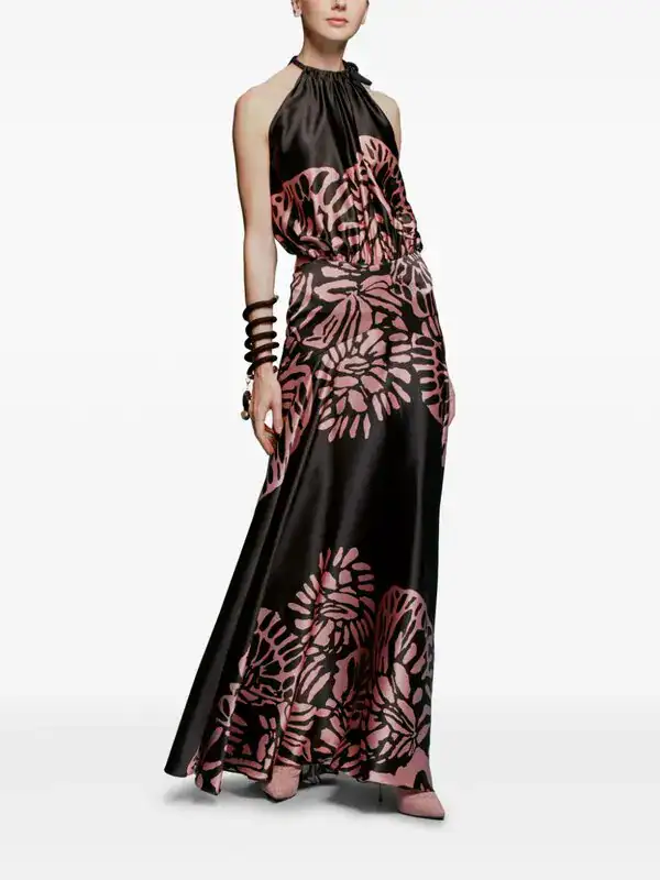 Silvia Tcherassi Joss Maxi Dress - Black | Editorialist