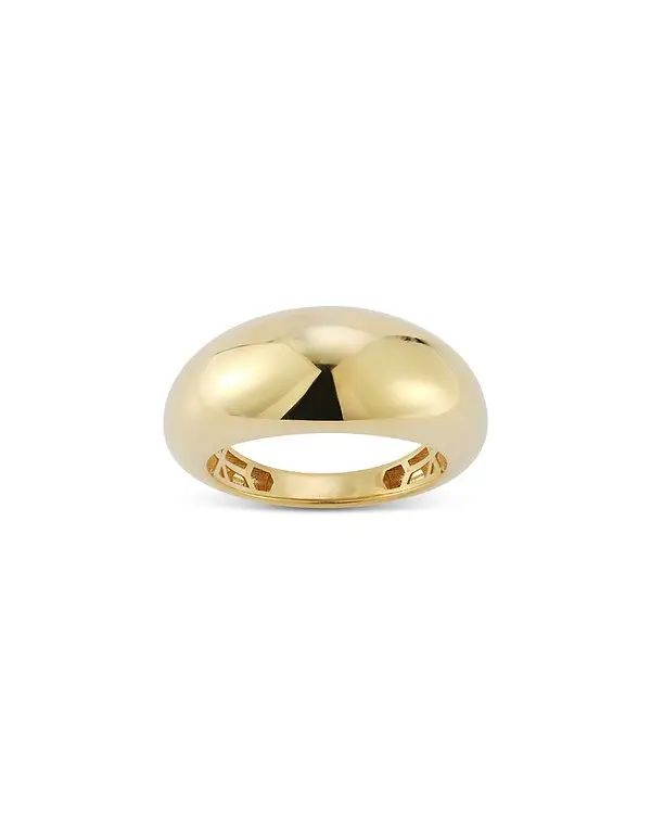 Bloomingdale'S 14k Yellow Dome Ring