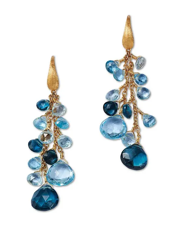 Marco Bicego Paradise Topaz Multi Strand Drop Earrings
