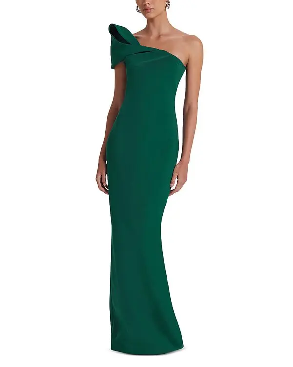 Safiyaa Blanchette One Shoulder Gown