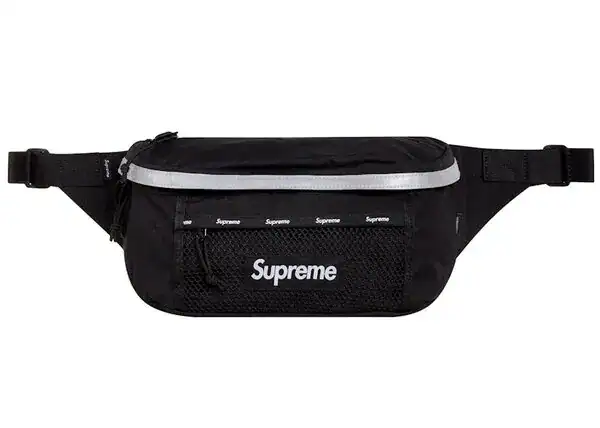 Supreme Fw24 Waist Bag - Black | Editorialist
