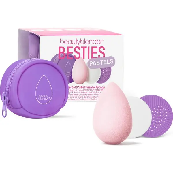 BEAUTYBLENDER Besties Pastels Blend & Cleanse Starter Set $29 Value