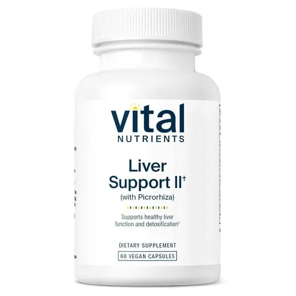 VITAL NUTRIENTS Liver Support Ii 60 Capsules