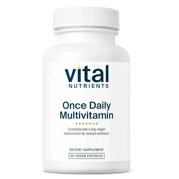 VITAL NUTRIENTS Once Daily Multivitamin 60 Capsules