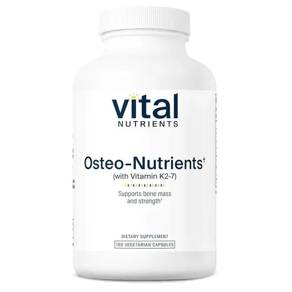 VITAL NUTRIENTS Osteo-nutrients Ii With Vitamin K2-7 240 Capsules