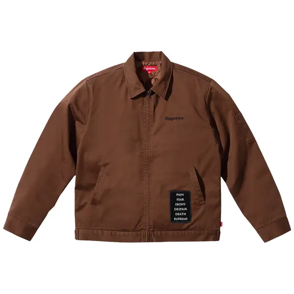 Supreme X The Crow Work Jacket - Brown