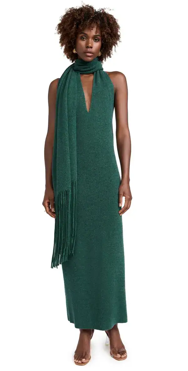 slim fit dress slacks FLOREANA KNIT DRESS