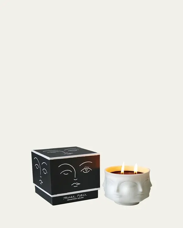Jonathan Adler Muse Noir Candle - White