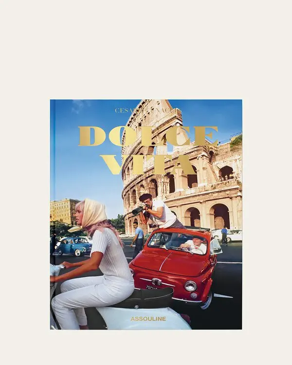 Assouline Dolce Vita" Book Cesare Cunaccia - One-color