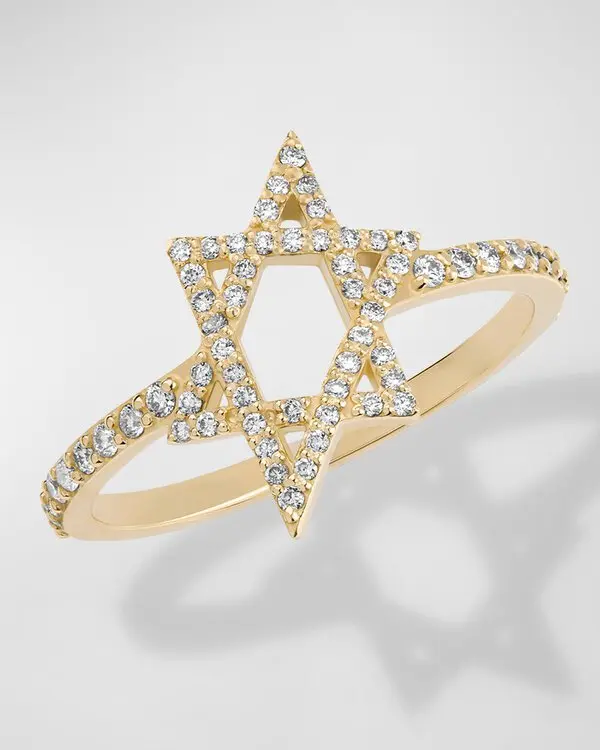 Lana Jewelry Flawless Star Of David Diamond Ring
