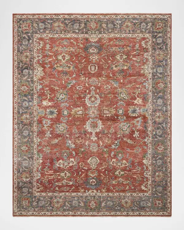 HAVEN & LOOM Capria Hand-knotted Rug, 4' X 6