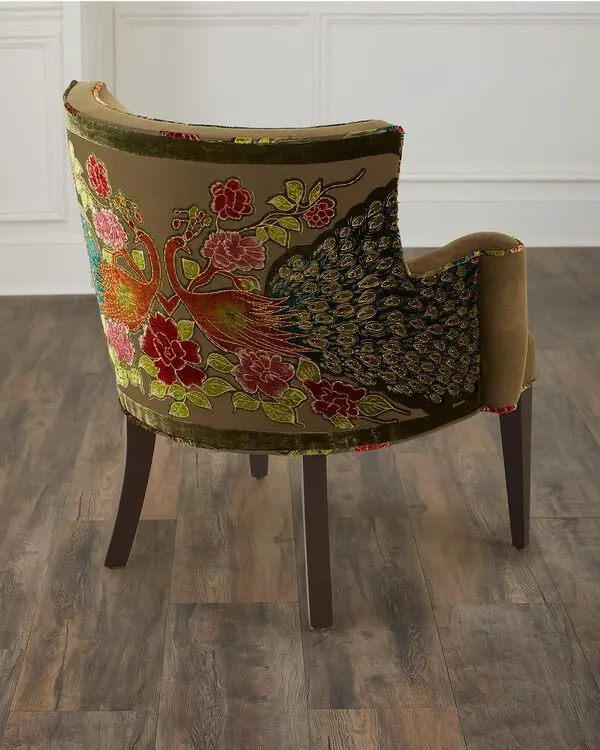 HAUTE HOUSE Refined Simplicity Peacock Chair