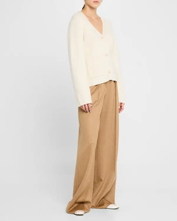 Naadam Cashmere Cardigan - White