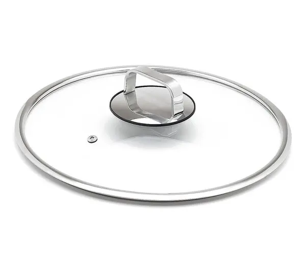 LIVWELL Diamondclad 12' Tempered Glass Lid For Rying Pan