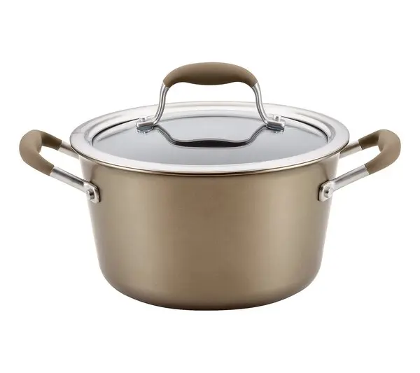 ANOLON Advanced Home Hard-anodized Nonstick Sau Cepot, 4.5qt