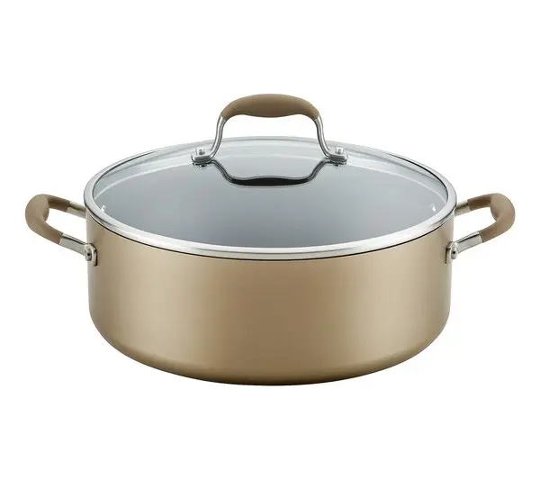ANOLON Advanced Home Hard-anodized Nonstick Sto Ckpot, 7.5qt