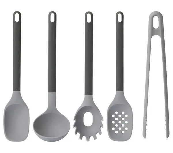 BERGHOFF Leo 5pc Utensil Set Gray