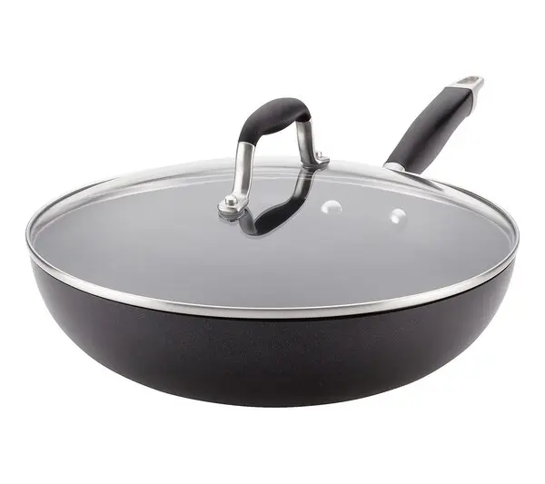 ANOLON Advanced Home Hard-anodized Ultimate Pan With Lid, 12in