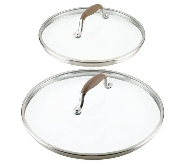 ANOLON Advanced Home Glass Lid Set, 2pc