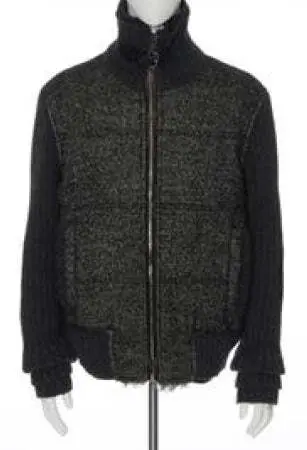 Dolce & Gabbana Single-breasted Herringbone Coat - Grigio Fumo
