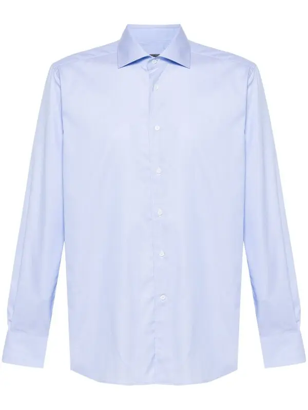 Corneliani Mini-checked Shirt