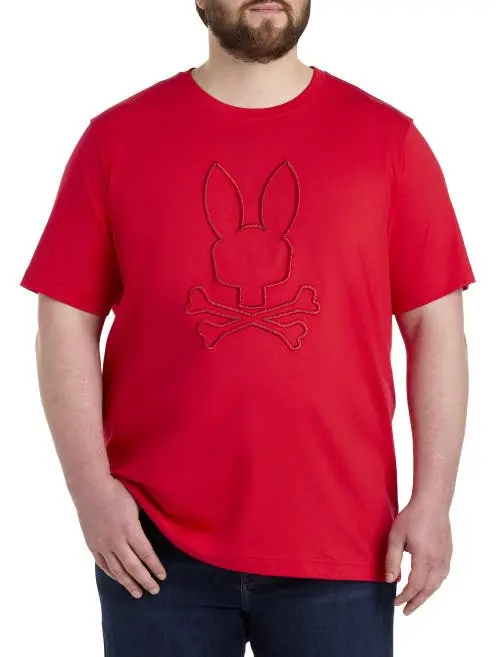 Psycho Bunny Big & Tall Panama Graphic Tee - Lollipop