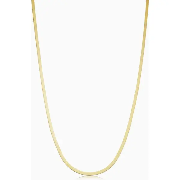 ORADINA 14k Park Avenue Herringbone Choker