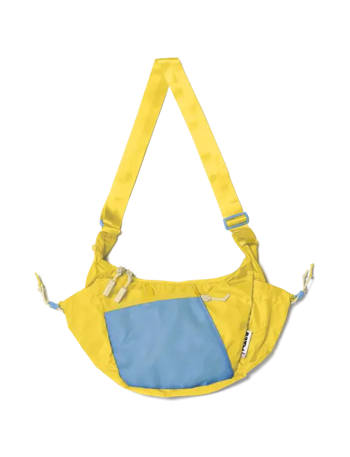 BABOON TO THE MOON Crescent Crossbody Bag - Amber