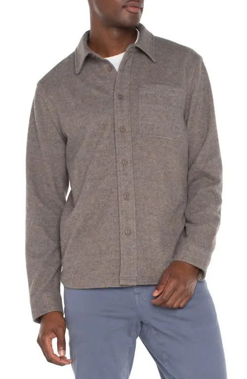 LIVERPOOL Herringbone Button-up Shirt