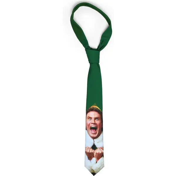 Opposuits Elf Christmas Standard Tie - Green Multi