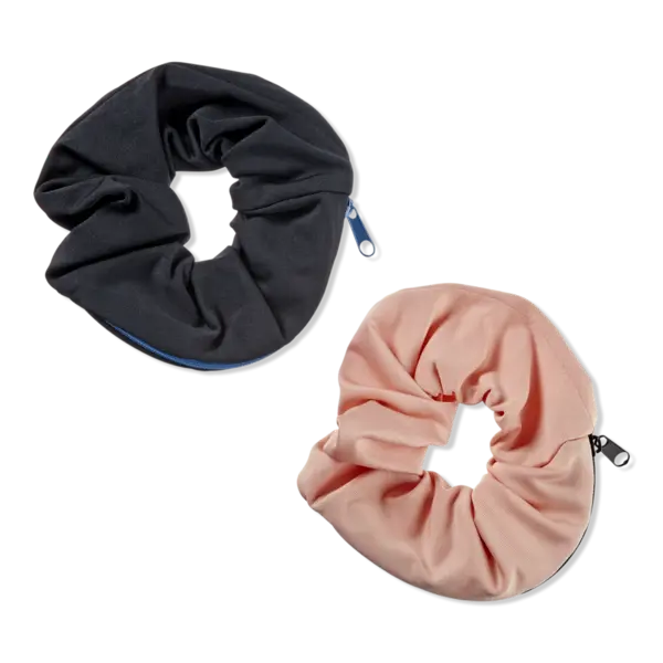 SCUNCI Play Zipper Scrunchies 2-ct