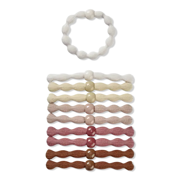 SCUNCI Textured Ponytail Holders