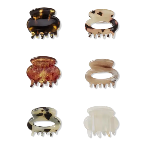 SCUNCI Acrylic Claw Clips