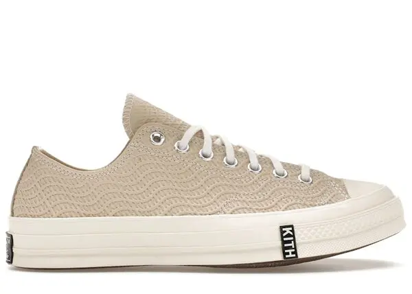 CONVERSE Chuck Taylor All Star 70 Ox Kith Monogram Sneakers - Egret White/black Wave