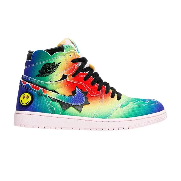 JORDAN J. Balvin 1 Retro Og High 'colores Y Vibras' Sample - Multicolor