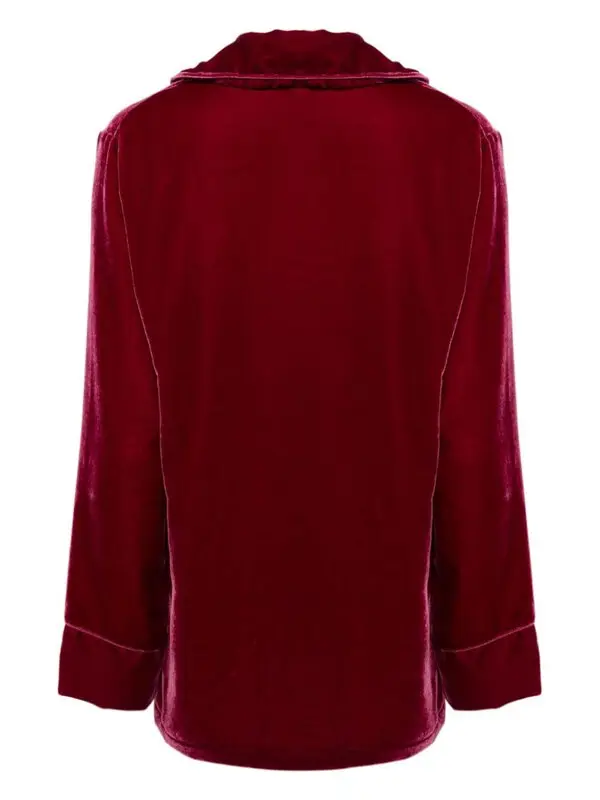 GILDA & PEARL Frankly My Dear Velvet Pyjamas