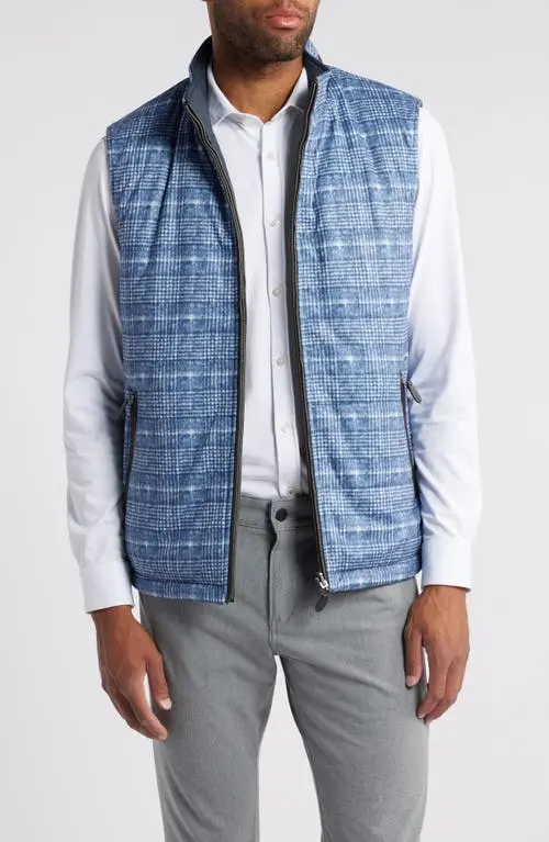 Johnston & Murphy Upton Quilted Reversible Vest - Navy