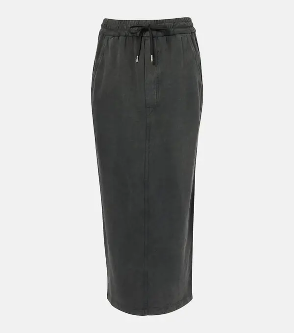MARANT ETOILE Noreen Midi Skirt - Black