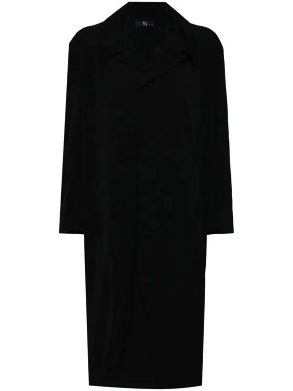 Y’s Single-breasted Wool Coat