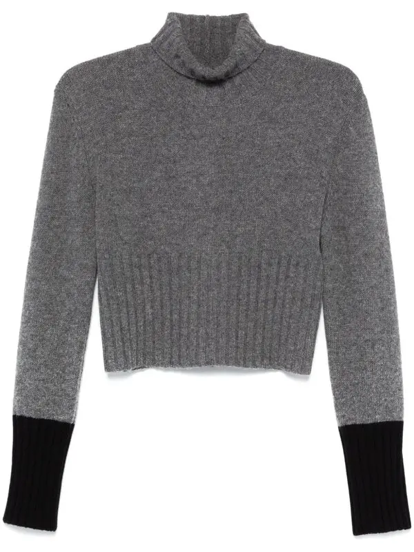 Plan C Wool Sweater In Grey - 66% Off | Editorialist