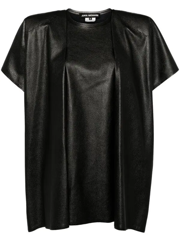 Junya Watanabe Tucked Cap-sleeve Top