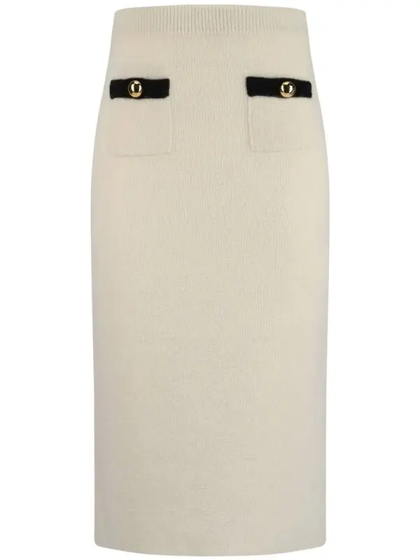 Alessandra Rich Knitted Midi Dress
