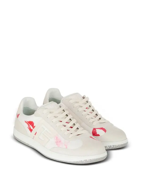 Balmain Swan Sneakers - Neutrals