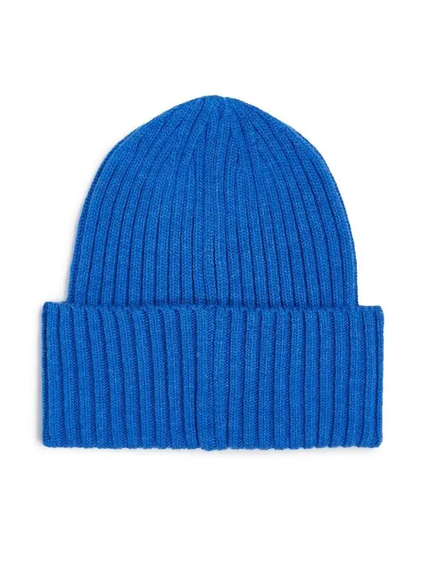 Karl Lagerfeld Royal Blue Knit Beanie Karl Lagerfeld Jeans BOX LOGO BEANIE - Beanie - black  main image 4