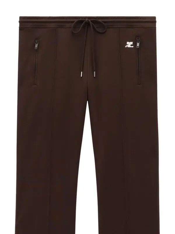 COURREGES Embroidered-logo Track Pants