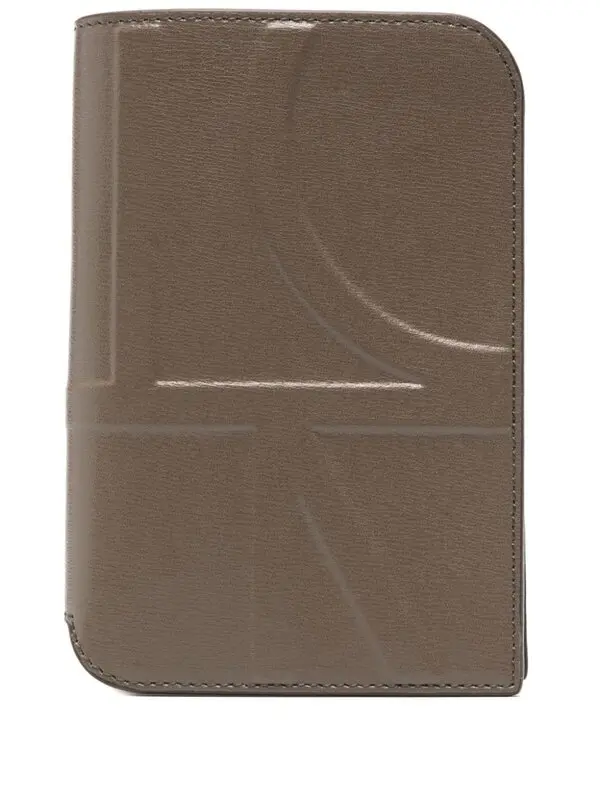 TOTÊME Embossed-monogram Passport Holder
