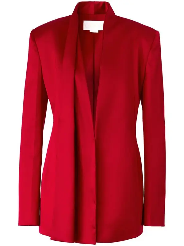 GENNY Satin-finish Blazer